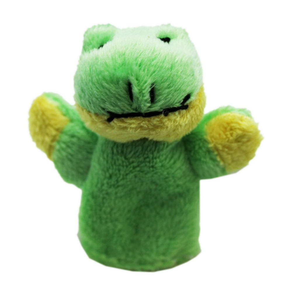 Kid's Plush Animal Finger Puppet: Frog - By Ganz - Walmart.com ...