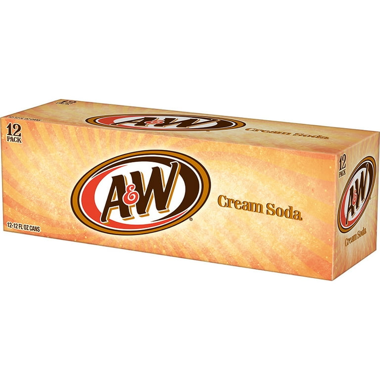 Aandw Cream Soda Can