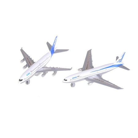 Mini Aircraft Model Toy Alloy Materials Kids Toys Airbus A380 Boeing ...