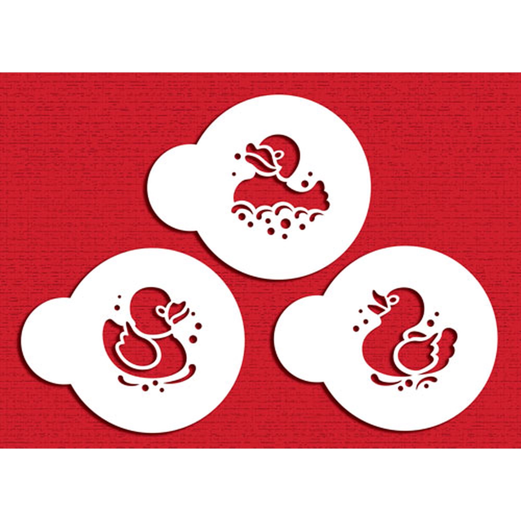 Baby Duck Stencil