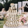 Cupcake Stand, 7 Tier Cupcake Tier Stand for 100 Cupcakes, Round ...