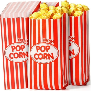 Popcorn Bags with Popcorn Scoop and Salt Shaker Individua Mini Popcorn ...
