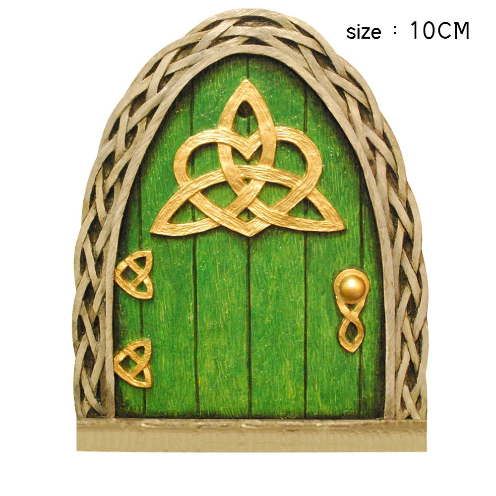 Fairy Door Yard Art Sculpture Decoration Miniature Wooden Garden Door for Tree - Walmart.com