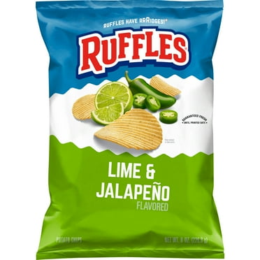 Ruffles Simply Potato Chips Hot & Spicy Flavored, 7.5 oz Bag - Walmart.com