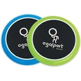 OgoDisk XS Disc Set with 2 OgoSoft Balls - 12 Inch Bouncy Disk Toy for ...