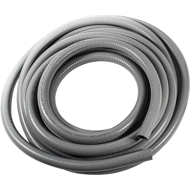 HQRP 25FT 1/2-Inch Liquid-Tight Flexible Conduit Type B, Nonmetallic ...
