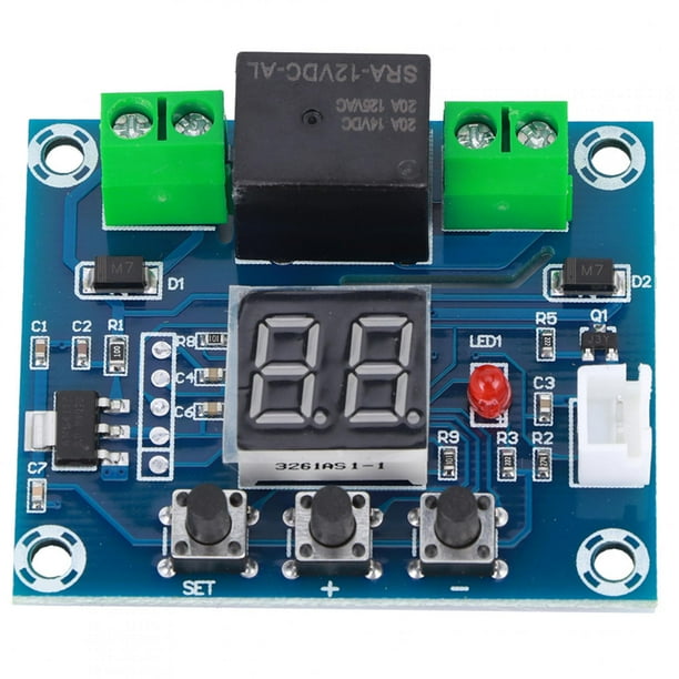 Soil Moisture Control Module, DC 12V Digital Soil Display Watering ...