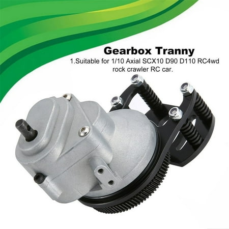 1/10 RC Car Truck Full Metal Assembled Transmission Gearbox Tranny With ...
