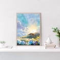Christian Resurrection Jesus Ascension Sunrise poster Wall Art Decor ...