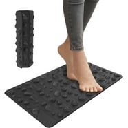 Rubber-Cal "Foot-Rest" Interlocking Anti-Fatigue Floor Mat - 1/2 in x ...
