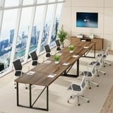 6.5FT Conference Room Table: Large Rectangular Meeting Seminar Table ...