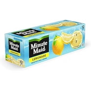 Minute Maid Soft Frozen Lemonade, Ice Lemon Flavor, 12 Ounce Cups - 12 ...