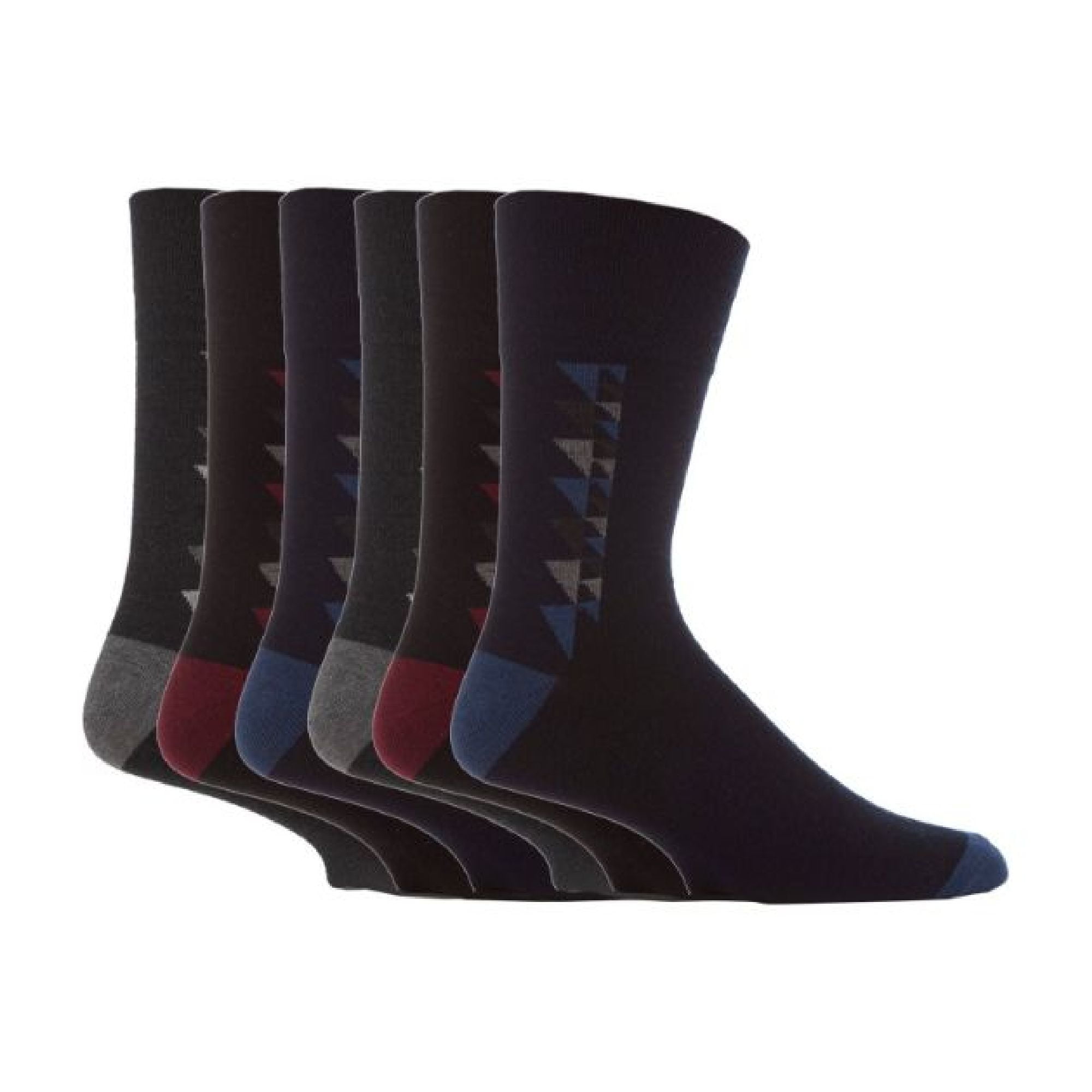 Click here for Gentle Grip - Mens Socks Bigfoot Honeycomb Top Cot... prices