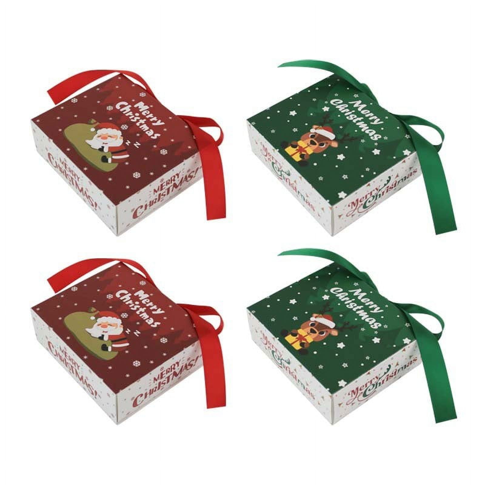 Christmas Gift Boxes, 6/12Pcs Drawer Candy Boxes, Sturdy and Eco ...