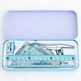 Waremew 8-Piece Compass/Math Kit, Geometry Set for School, Office, Kids ...