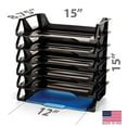 Officemate Achieva Stackable Side Load Letter Tray, Recycled Plastic ...