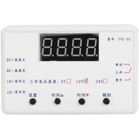 YYC-2S LED Display Adjustable Timer Relay Automation Control Switch Module DC/AC load 5A 0.01 ...