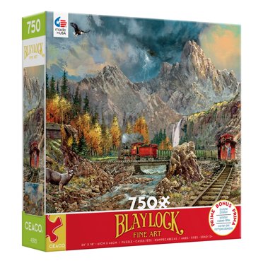 Ceaco - Blaylock - Telluride Homecoming - 750 Piece Interlocking Jigsaw ...