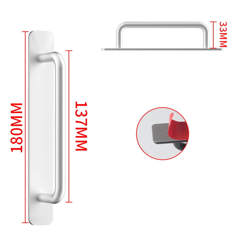 Fule Barn Door Pull Push Plate Heavy Duty Gate Handle Sliding Door Pull ...
