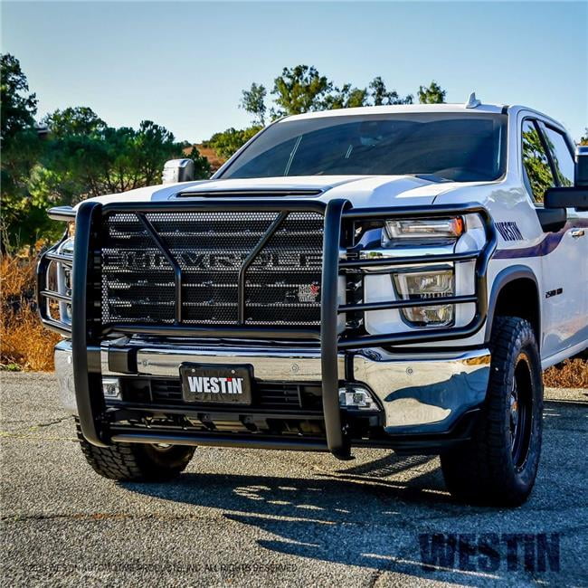 Black HDX Grille Guard for 2020-C Silverado 2500 & 3500 - Walmart.com