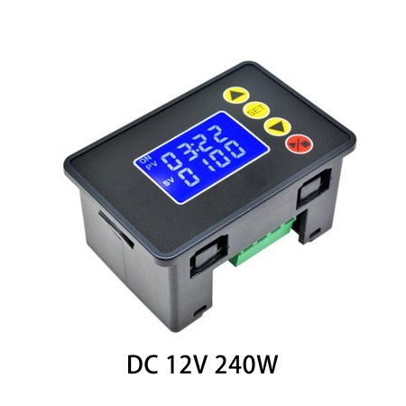 Time Delay Automotive Starter Control Switch LCD Screen Space Saving ...