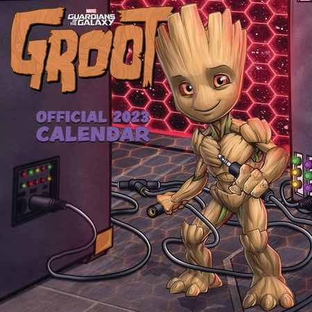 Guardians Of The Galaxy 2023 Square Groot Wall Calendar | Walmart Canada