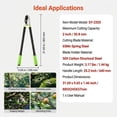 32" Heavy Duty Anvil Lopper with Compound Action & 2" Cut Capacity ...