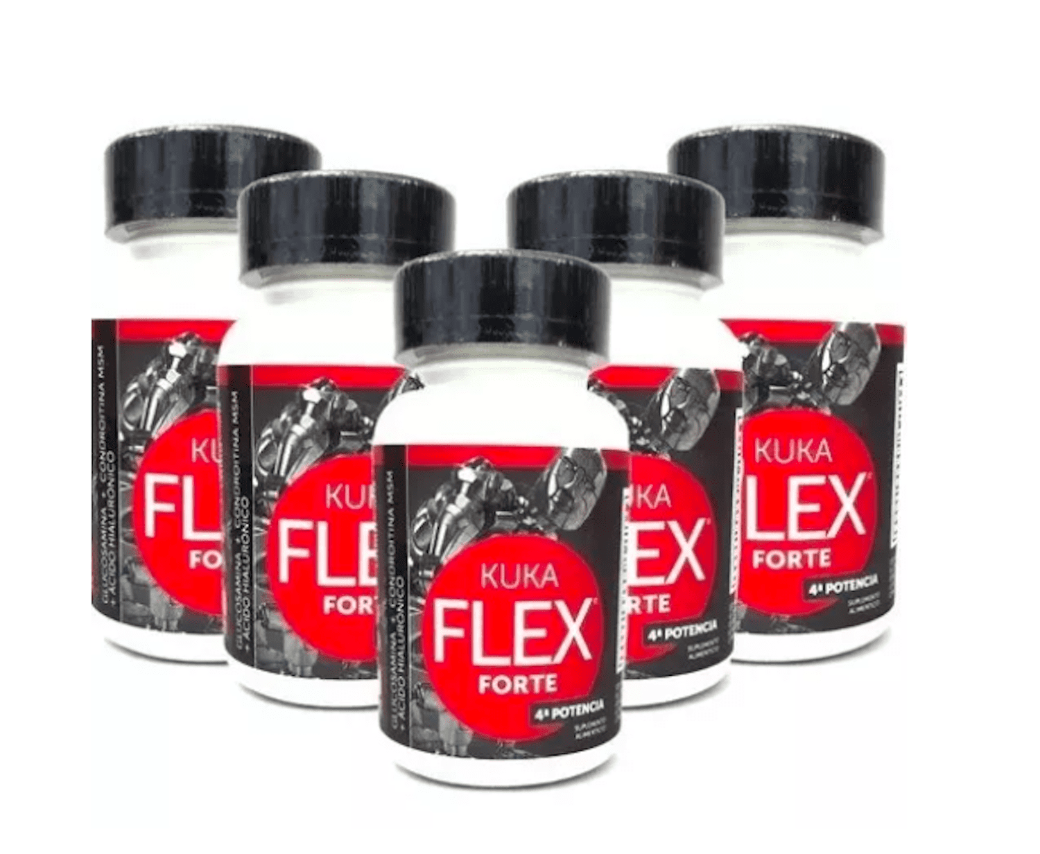 Kukaflex Forte Rojo Paquete 5 rojo 1 | Walmart en línea
