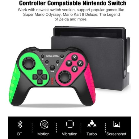 Wireless Pro Controller Replace for Nintendo Switch Controller, Switch ...