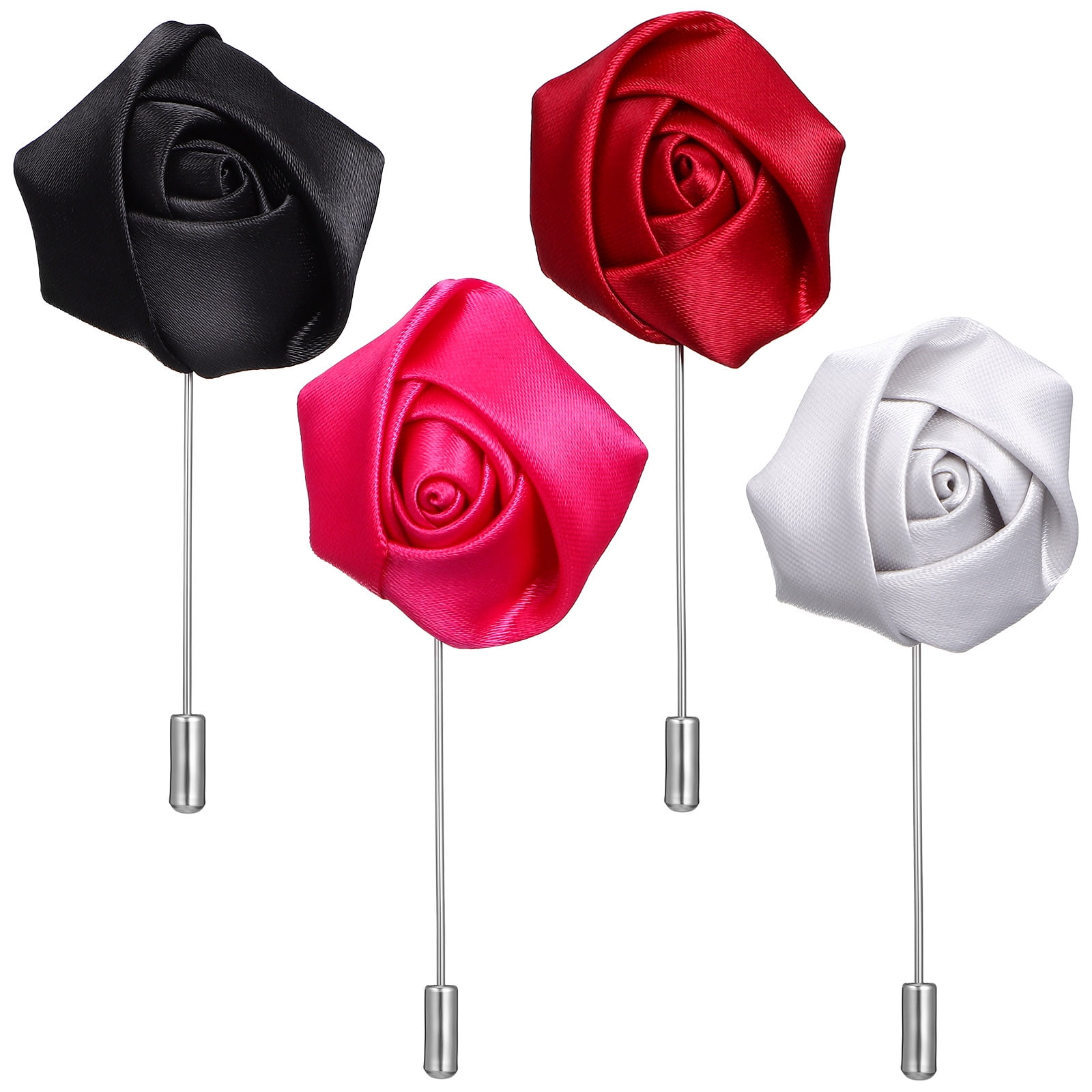 Click here for Oulii 4pcs Flower Lapel Pin Men Suit Lapel Pin Dec... prices