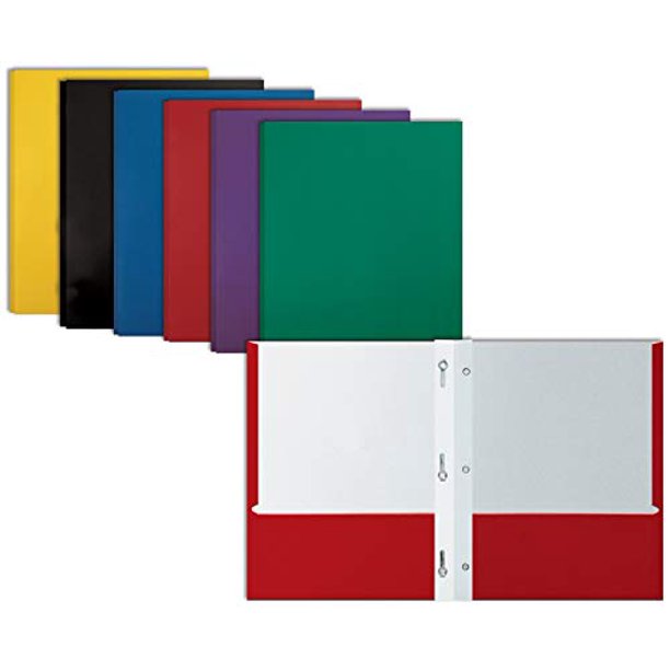 Letter Size Paper Portfolios by Better Office Products, Case of 100 ...