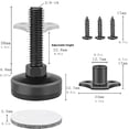 4Pcs Adjustable Height Table Feets Portable Sturdy Furniture ...