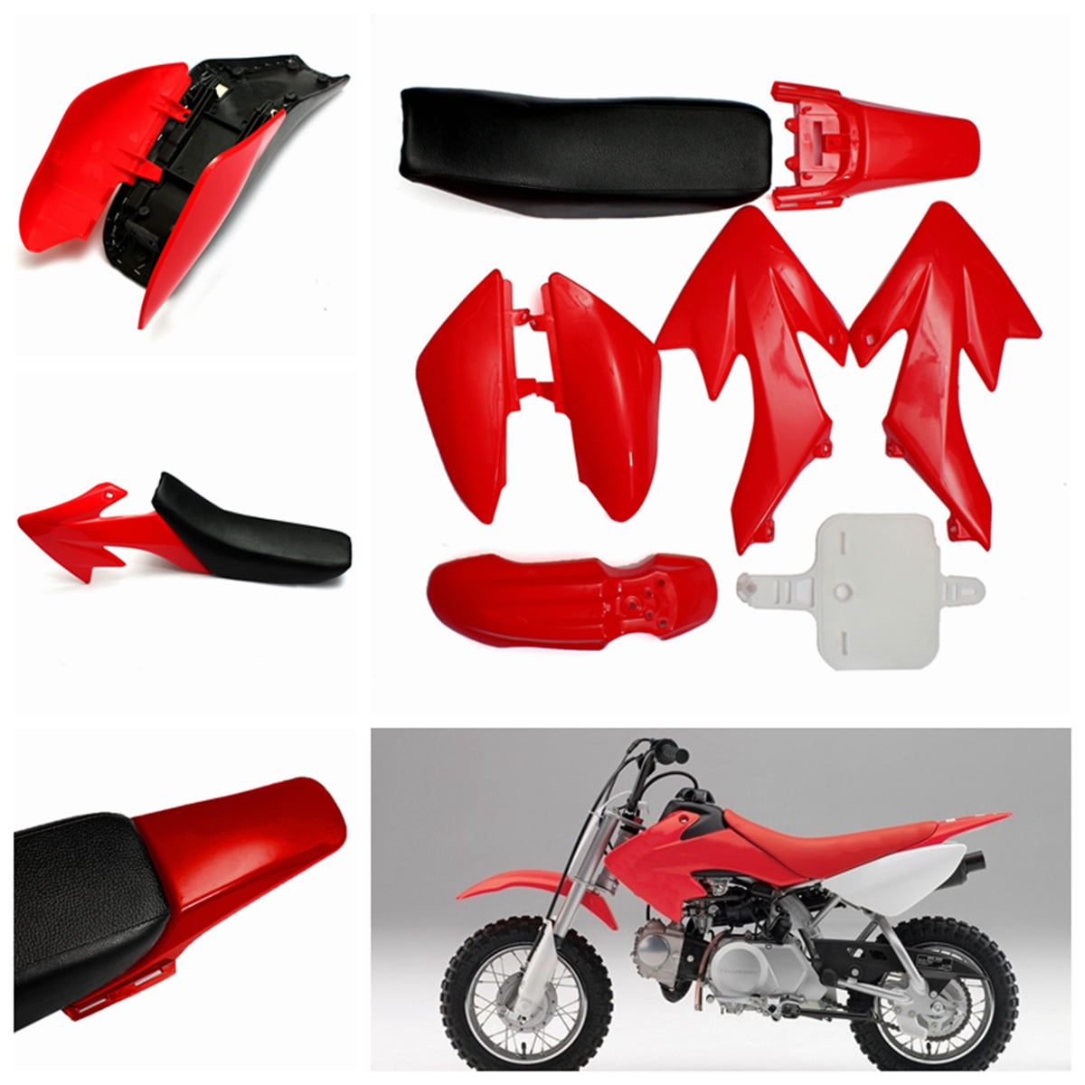4 Color 50cc 110cc 125cc 140cc Plastic 4-Stroke CRF50 Pit Bike Kit ...
