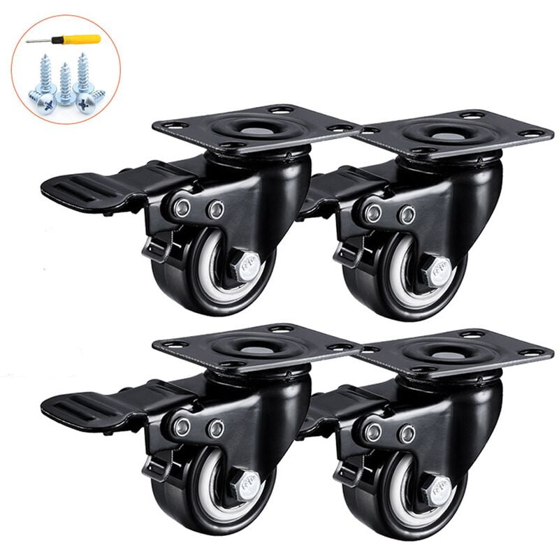 Click here for Tpefei 4 Swivel Castors 50mm 200kg Swivel Castors... prices