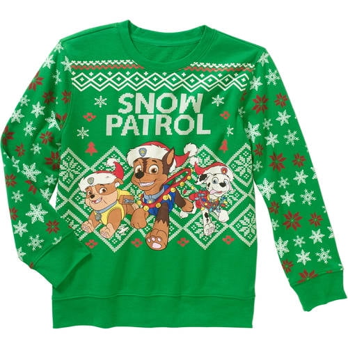 Paw Patrol "snow Patrol" Boys' Long Slee - Walmart.com