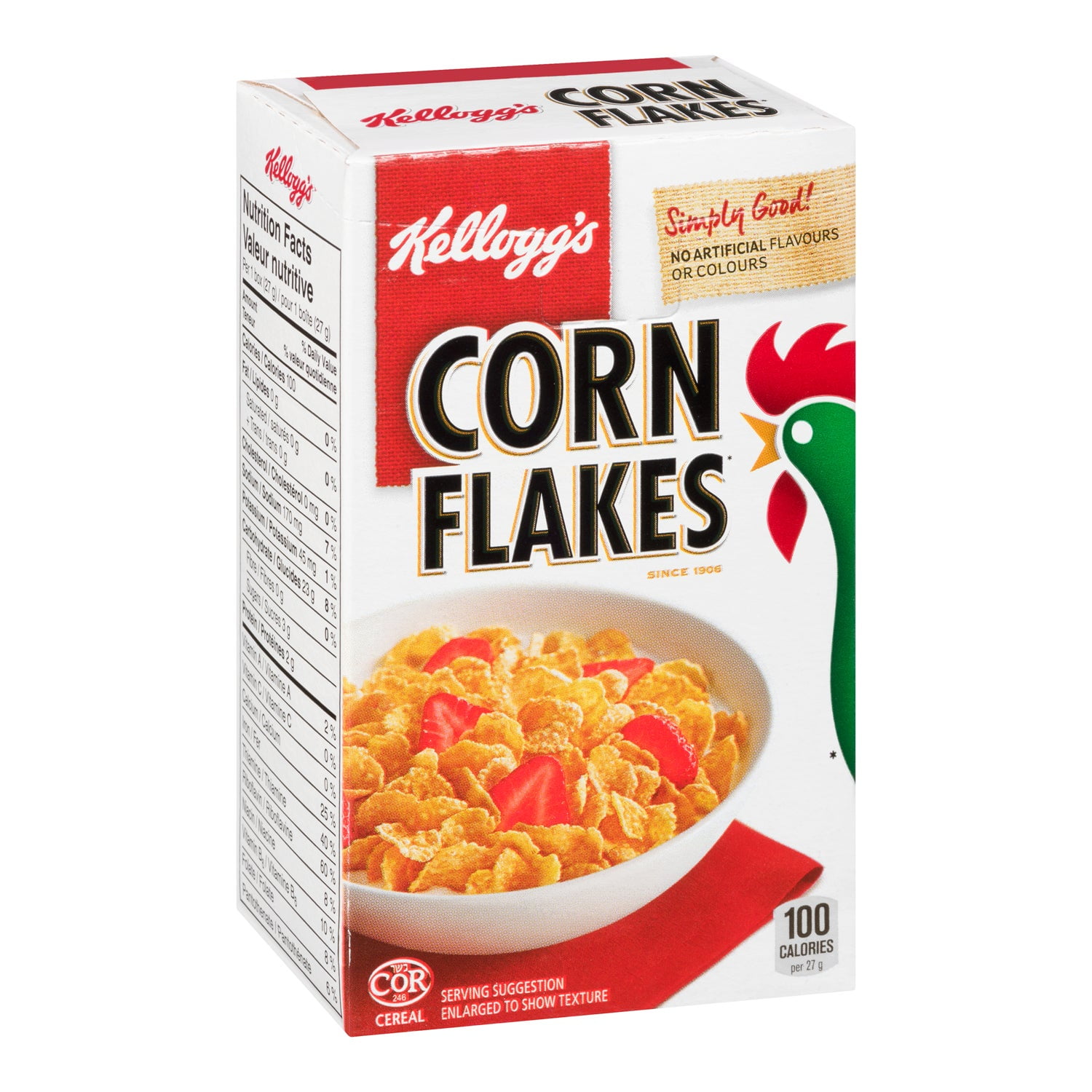 Kellogg's Corn Flake Cereal, Portion | 27G/Unit, 70 Units/Case - Walmart.ca