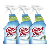 Glass Plus Glass Cleaner, Multi-Surface Cleaner, 32 oz Bottle, Pack of ...