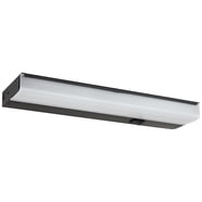 NICOR Lighting 12-Inch Under Cabinet LED Light Fixture, Black (NUC-2-12 ...