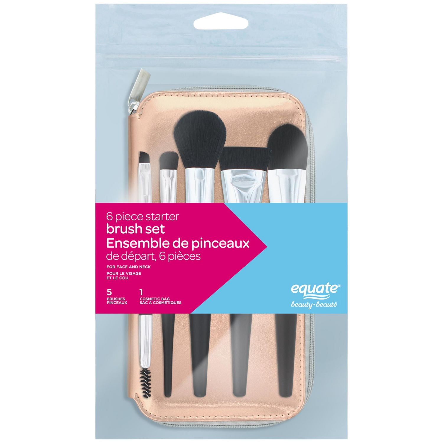 Click here for Equate Beauty 6 Piece Starter Brush Set prices