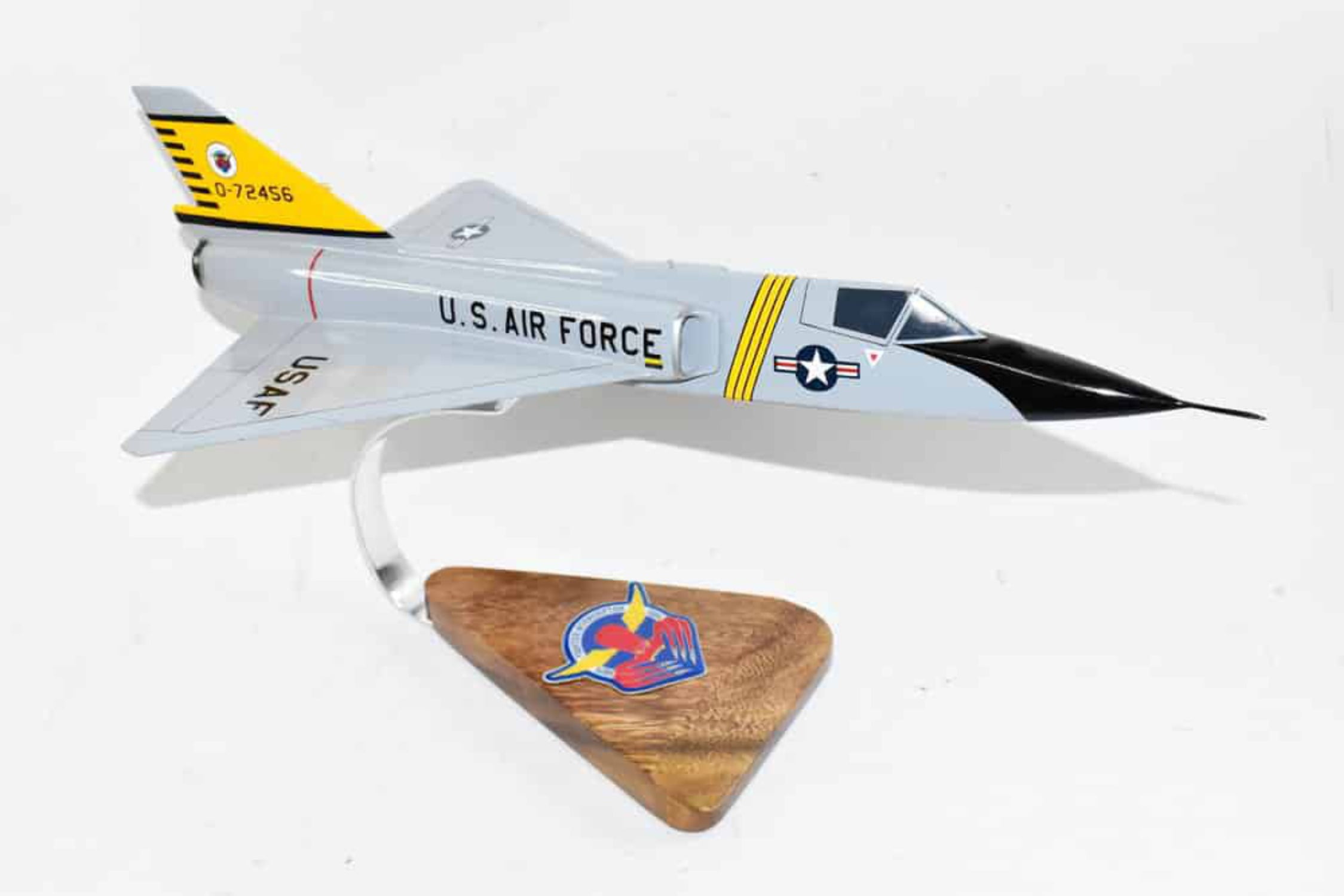 456th Fighter-Interceptor Squadron F-106 Delta Dart Model, Convair, 1 ...