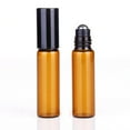 Roll Glass On Roller Bottle With Stainless Steel Refillable Essential Oils Perfume Bottles ...