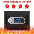 1.3 Cuft Small Safes Water and Fireproof, Anti- Safes for Use Fire and ...