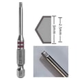 All-in-One Pagoda Hex Screwdriver Bits– 6-Piece Screwdriver Bit, Multi ...