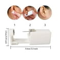 2 Pack Ear Piercing Kit, Disposable Safety Ear Piercing Gun with 4mm ...