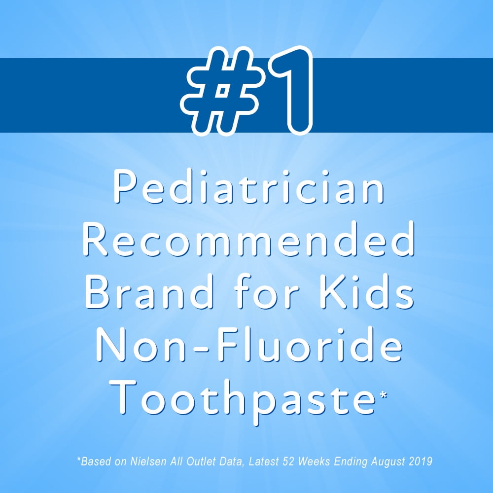 Orajel My Little Pony Fluoride-Free Training Toothpaste, Pinky Fruity ...