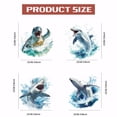 4Pcs 4 Styles Plastic Heat Transfer Film Logo Stickers Set for DIY T ...