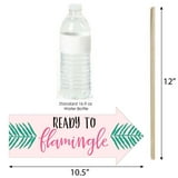 Big Dot of Happiness Funny Pink Flamingo - Party Like a Pineapple ...