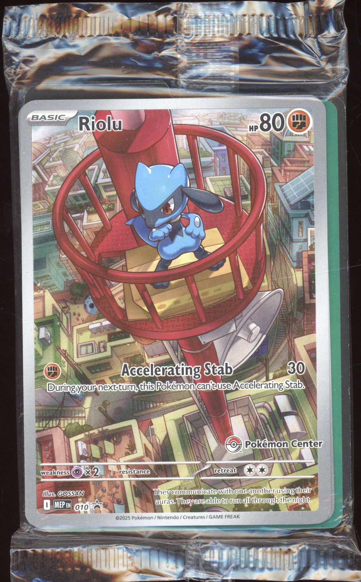2025 Mega Evolution Promo Pack Riolu (Pokemon Center) (sealed) #010 ...