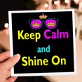 3drose, Cmyk Keep Calm Parody Hipster Crown and Sunglasses Keep Calm ...