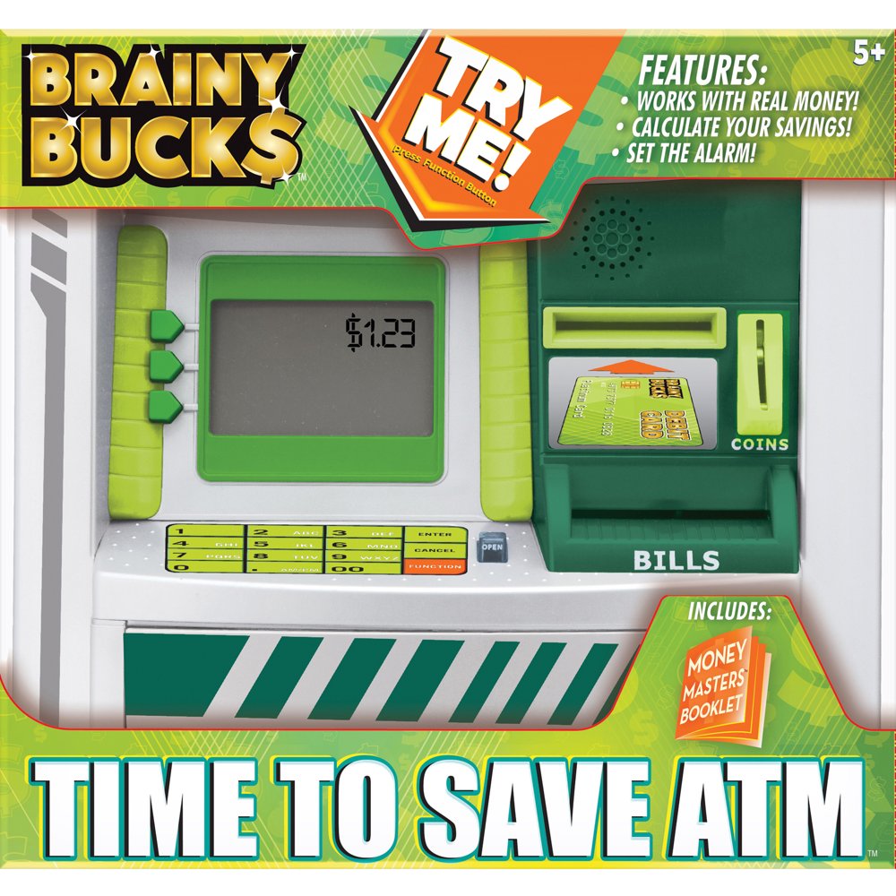 Brainy Bucks Time To Save ATM - - Walmart.com - Walmart.com